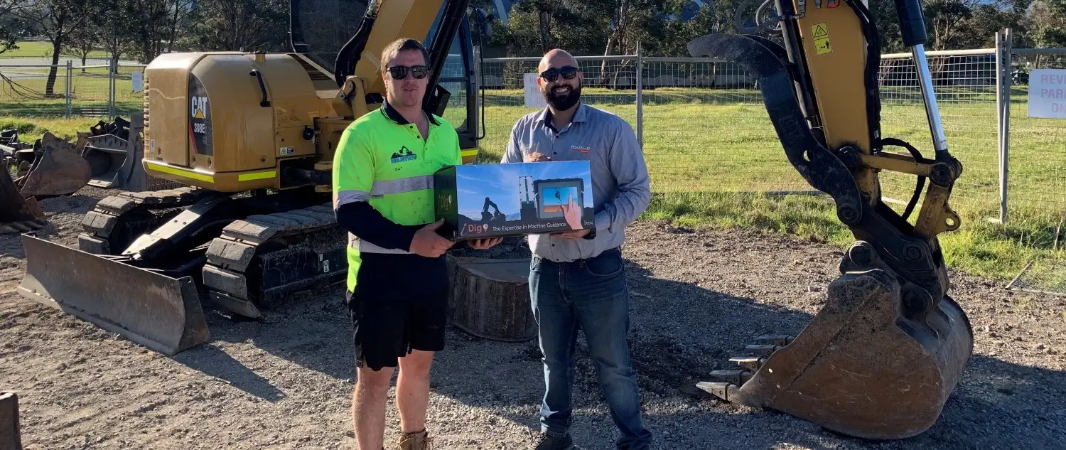 iDig 2D machine control system saves time on site | Aptella