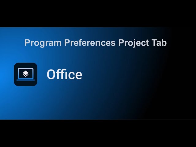 Topcon Office V9 – Program Preferences in Project Tab | Aptella